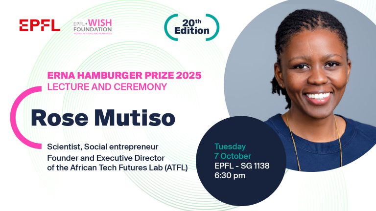 Erna Hamburger Award 2025 ‒ WISH ‐ EPFL
